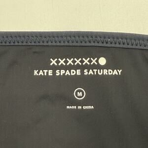 kate spade | Swim | Kate Spade Saturday Blackred Striped Bandeau Bikini ...